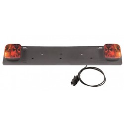 Peruzzo Portatarga completo di fanali e spina 394